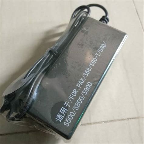 Jual Charger Mesin Edc Pax D New Original Bank Bri Bca Bni Mandiri Shopee Indonesia