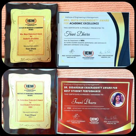 Trani Dhara On Linkedin Awardceremony2024 Iem 10 Comments