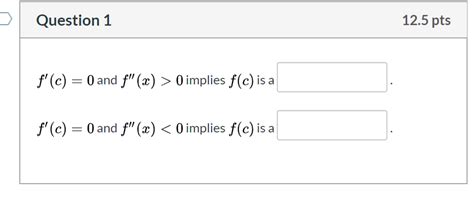 Solved Question Pts Absolute Extrema If They Exist Chegg