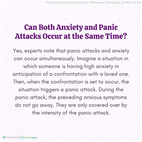 Anxiety Attack Vs Panic Attack Differences Similarities And What To Do