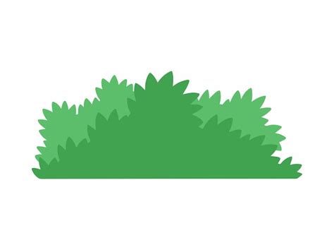 Premium Vector Lush Green Grass Landscape Illustration