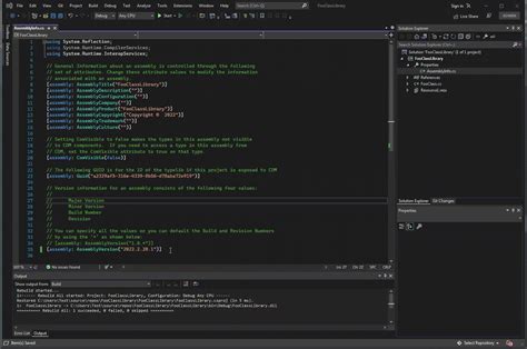 C How To Change AssemblyInfo Cs AssemblyVersion With Date Time And Increment Revision Daily