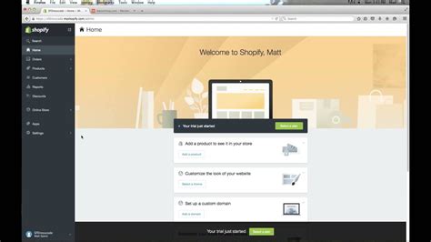 How To Setup Your Domain DNS To Work With Shopify Ecommerce Store YouTube