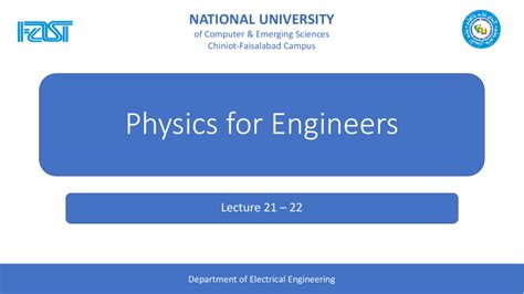 Physics For Engineers Semiconductor Lecture Slides