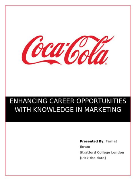 marketing assignment pdf coca cola pepsi