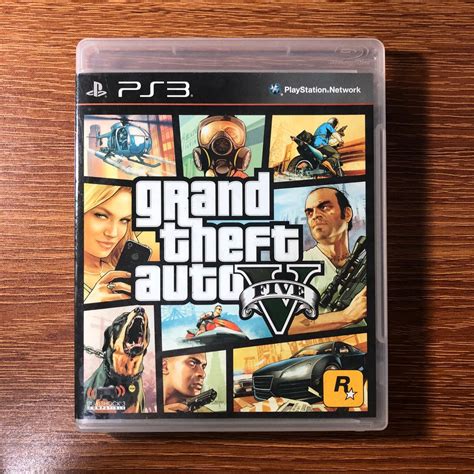 Grand Theft Auto V (GTA V) - (PS3 Video Game), Video Gaming, Video ...