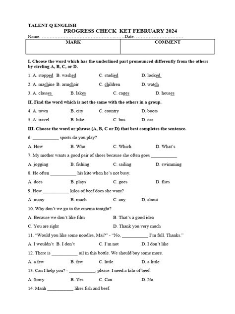 In 38 Ban A4 Progress Check Ket Pdf