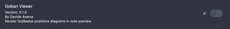 Project Status Issue 1 THeK3nger Obsidian Goban GitHub