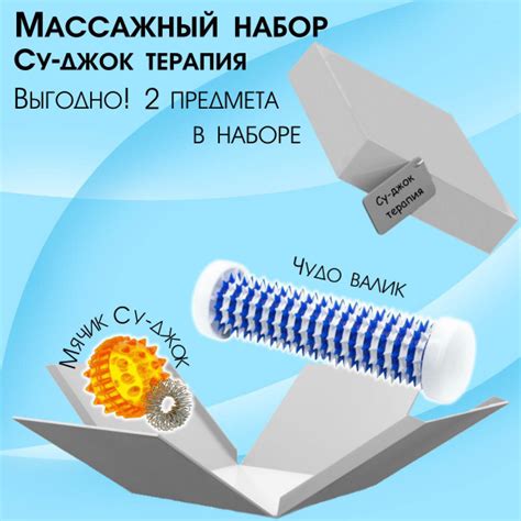 Массажный набор Су Джок купить на OZON по низкой цене (1254553193)