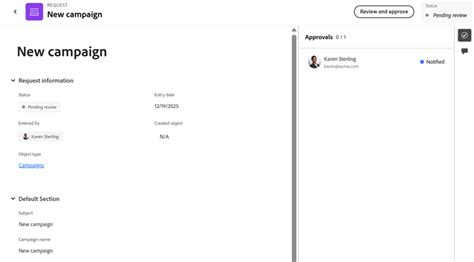 Approve A Request In Adobe Workfront Planning Adobe Workfront