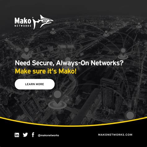 Mako Networks On Linkedin Networking Data It Security