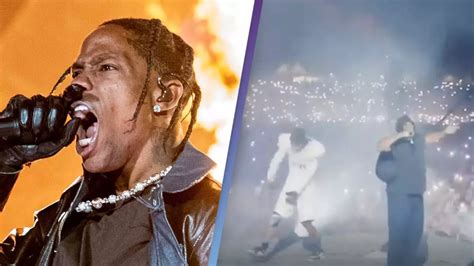Chaos Erupts At Travis Scott Rome Concert With Kanye West Leading To 60