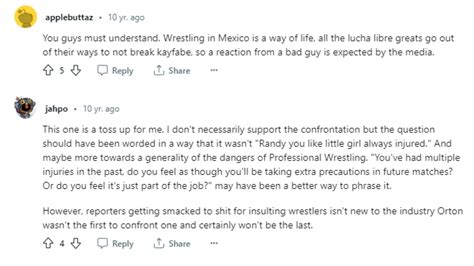 Randy Orton Return When Randy Orton Snapped At A Reporter For Calling