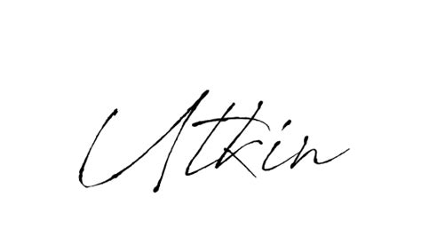 74 Utkin Name Signature Style Ideas Outstanding Online Signature