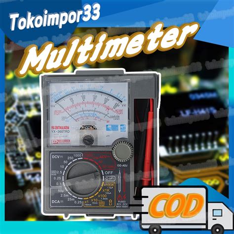Jual Multimeter Digital Multimeter Dengan Penunjuk Mengukur