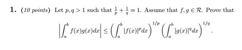 solved let p q 1 such that 1 p 1 q 1 assume that f