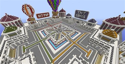 Minecraft Server Hub Professional Build Minecraft Map