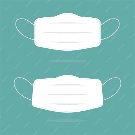 얼굴 오염 마스크 의료 마스크 스모그 먼지 Pm25 위험 보호 또는 건강 질병 기침 호흡 프리미엄 벡터