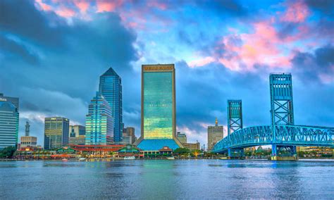 Cropped X099x Jacksonville Skyline Florida Duval County City