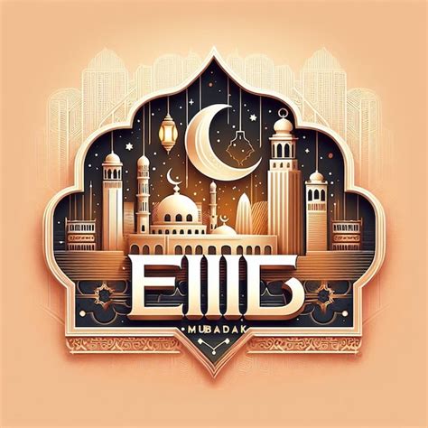 Premium Photo Eid Mubarak Poster Banner Flyer And Eid Mubarak Background