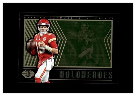 2022 Panini Illusions Patrick Mahomes Ii Holoheroes Values Mavin