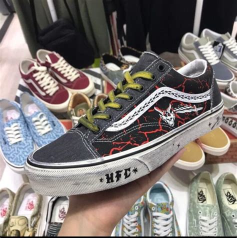 Stranger Things X Vans Old Skool Hellfire Club Release Date Sbd