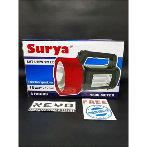 Jual Lampu Darurat Emergency Lamp Senter LED Surya SHT L15W