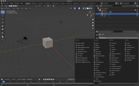 [introduction To Blender] Using Modifier Tools 1 Introduction