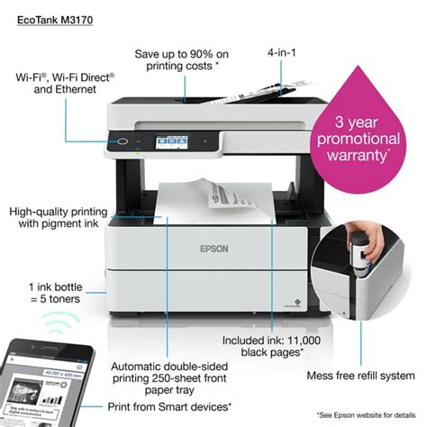 Ecotank M3170 Epson South Africa