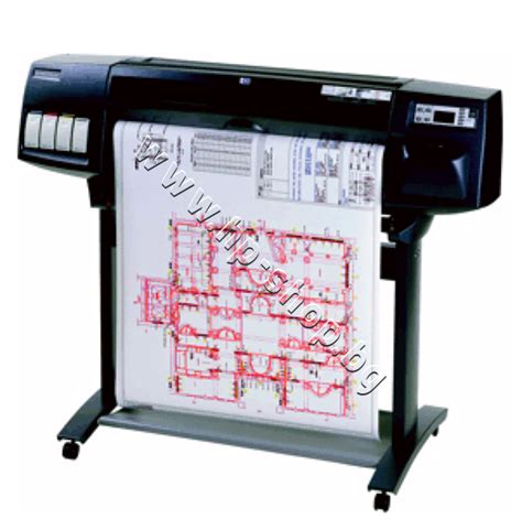 © Плотер Hp Designjet 1050c Plus C6074b Широкоформатен принтер плотер Hp ⋘ Hp It Shop Bg ⋙