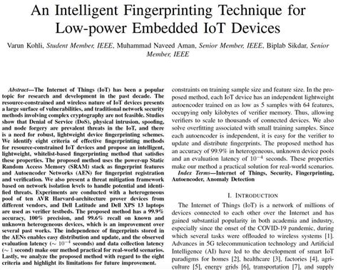 Muhammad Naveed Aman On Linkedin Iotsecurity Aiforsecurity Ai 10 Comments