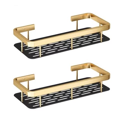 Estantería De Baño Sin Perforaciones Estante De Almacenamie Cuotas