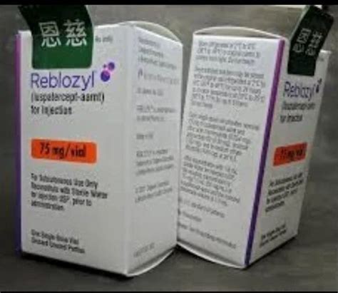 Reblozyl Luspatercept Injection 75mgml At Best Price In Surat Id