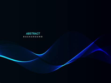 Premium Vector Abstract Stylish Smooth Dynamic Wave Background Vector