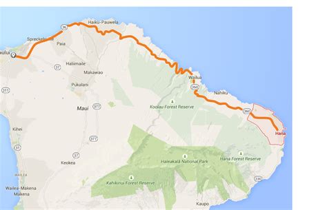 Road To Hana Printable Map Printable Word Searches