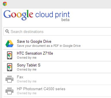 Print Files Remotely In Windows With Google Cloud Print