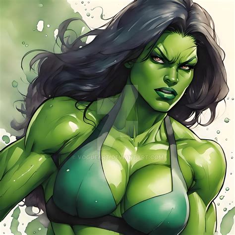 She Hulk Sexy By Vogueart On Deviantart
