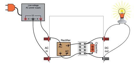 Si Lab Full Wave Bridge Rectifier With Output Filtering Discrete