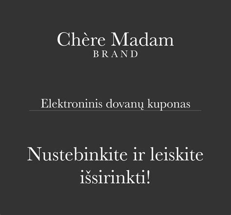 Dovanų Kuponas Elektroninis