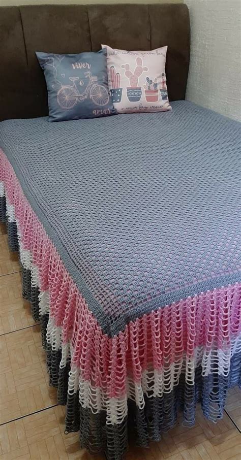 New Design Crochet Bedsheet Patrerns Free Crochet Design Beasheet Ideas