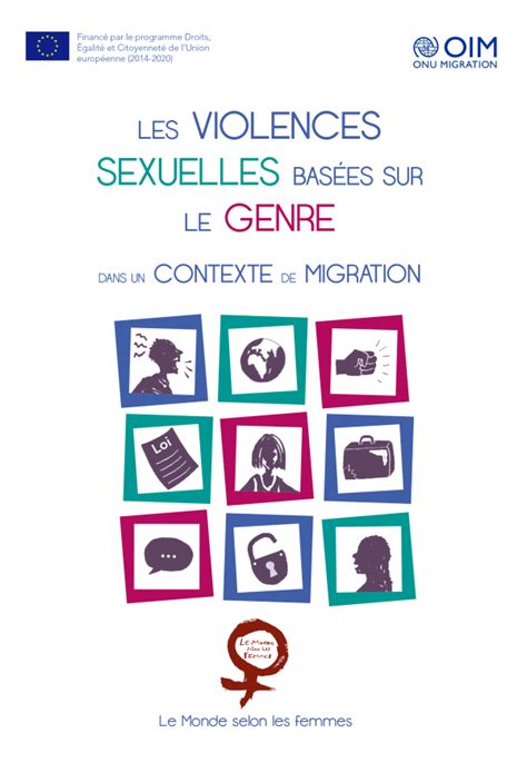 Les Violences Sexuelles Basées Sur Le Genre En Contexte De Migration