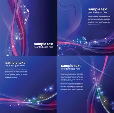 밝은 파란색 별 배경 벡터 Eps Uidownload