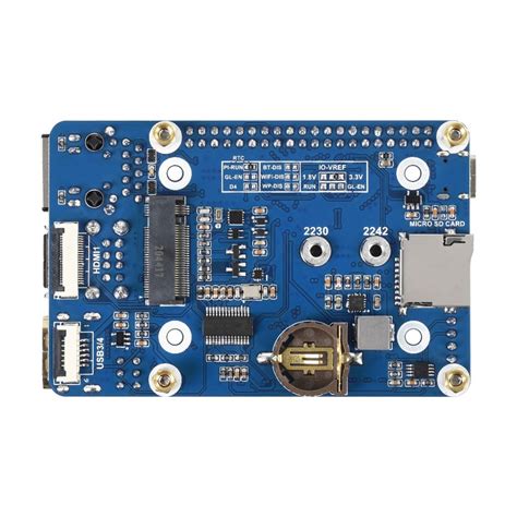 waveshare original raspberry pi compute module 4 io board for all