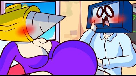 Drill Woman Esta Embarazada De Tv Man 😨😍 🙊 Soy Tv Man Minecraft