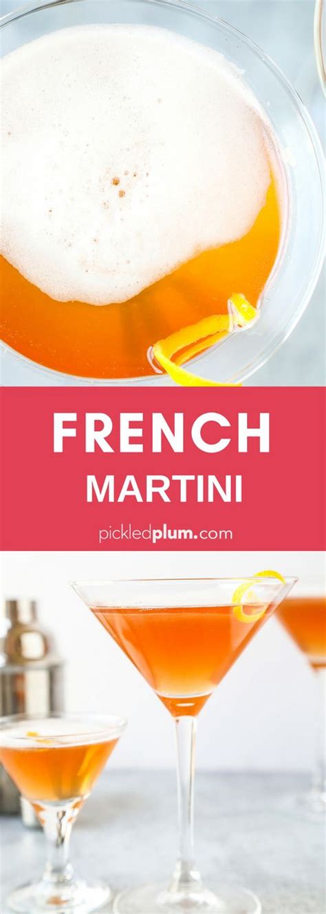 French Martini Cocktail Recipe French Martini French Martini