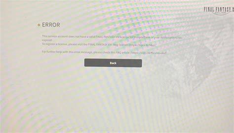 Pleas Help A Sprout To Resolve This Error Rffxiv