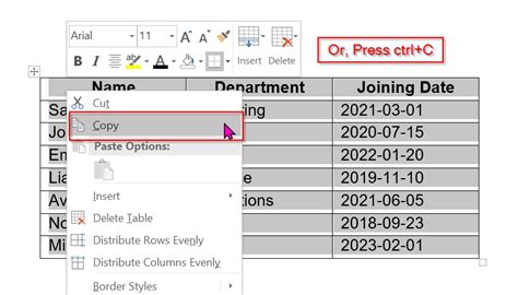 How To Copy From Word To Excel Into Multiple Cells 3 Easy Ways Excel Insider