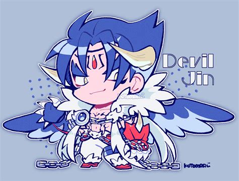 Kazama Jin And Devil Jin Tekken Drawn By Kotorai Danbooru
