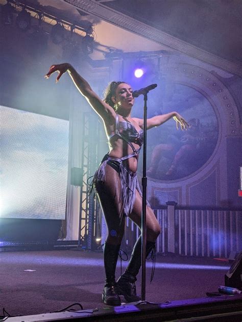 Charli Xcx Crash Tour Credits To Owner Of Picture Charli Xcx