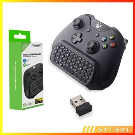 Promo Promo Dobe Wireless Keyboard For Controller Gamepad Xbox One Xbox Series S X Diskon 50